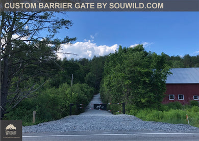 Metal Barrier Gates | Land Gates for Driveways – Southern Wildlife Co