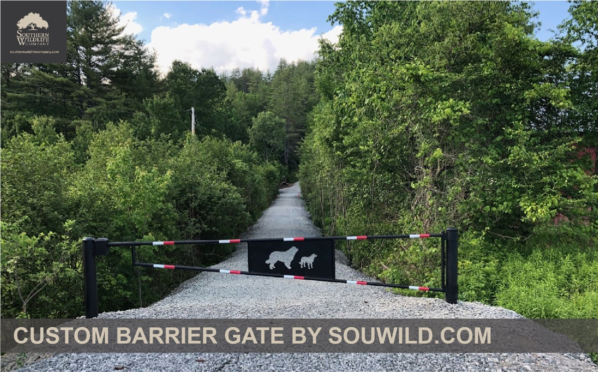 Metal Barrier Gates | Land Gates for Driveways – Southern Wildlife Co