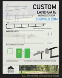 Metal Barrier Gates | Land Gates for Driveways – Southern Wildlife Co