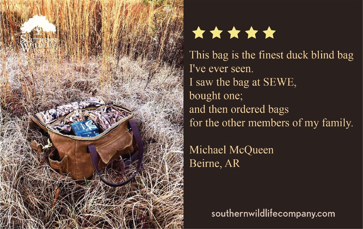 Waterfowl Blind Bags | Made in USA Cotton Duck | SouWild – Southern ...